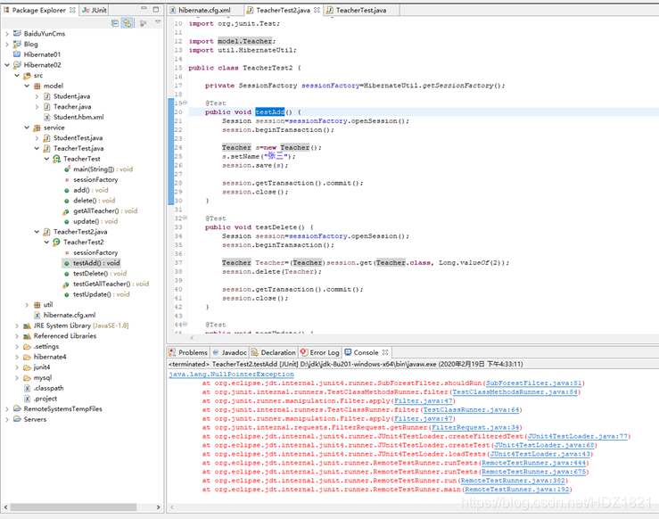 Junit4 单元测试 报空指针异常junit4 使用mockbean加before注解空指针报错 Csdn博客