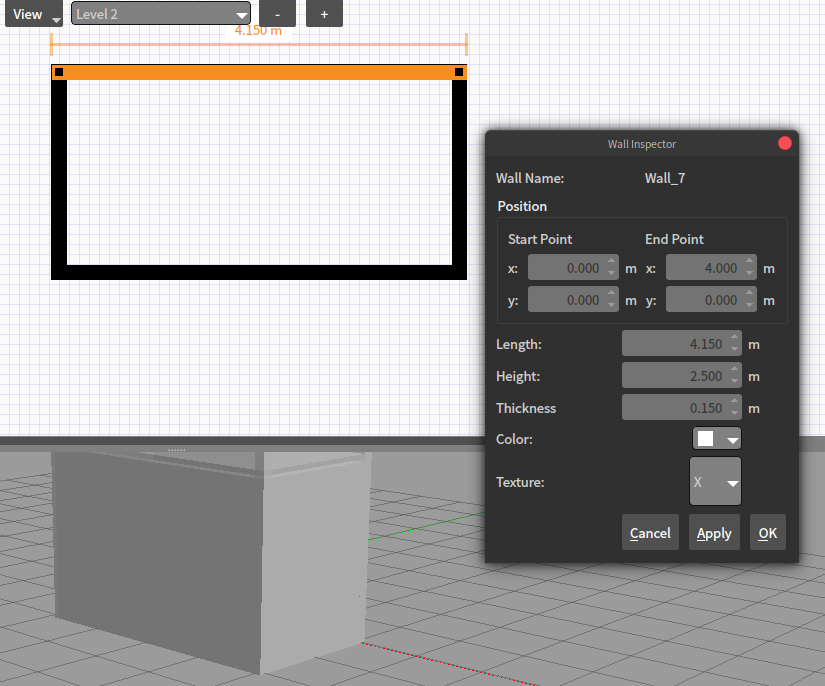 ROS自学笔记Gazebo篇——Gazebo Building Editor的使用_gazebo地面画线-CSDN博客