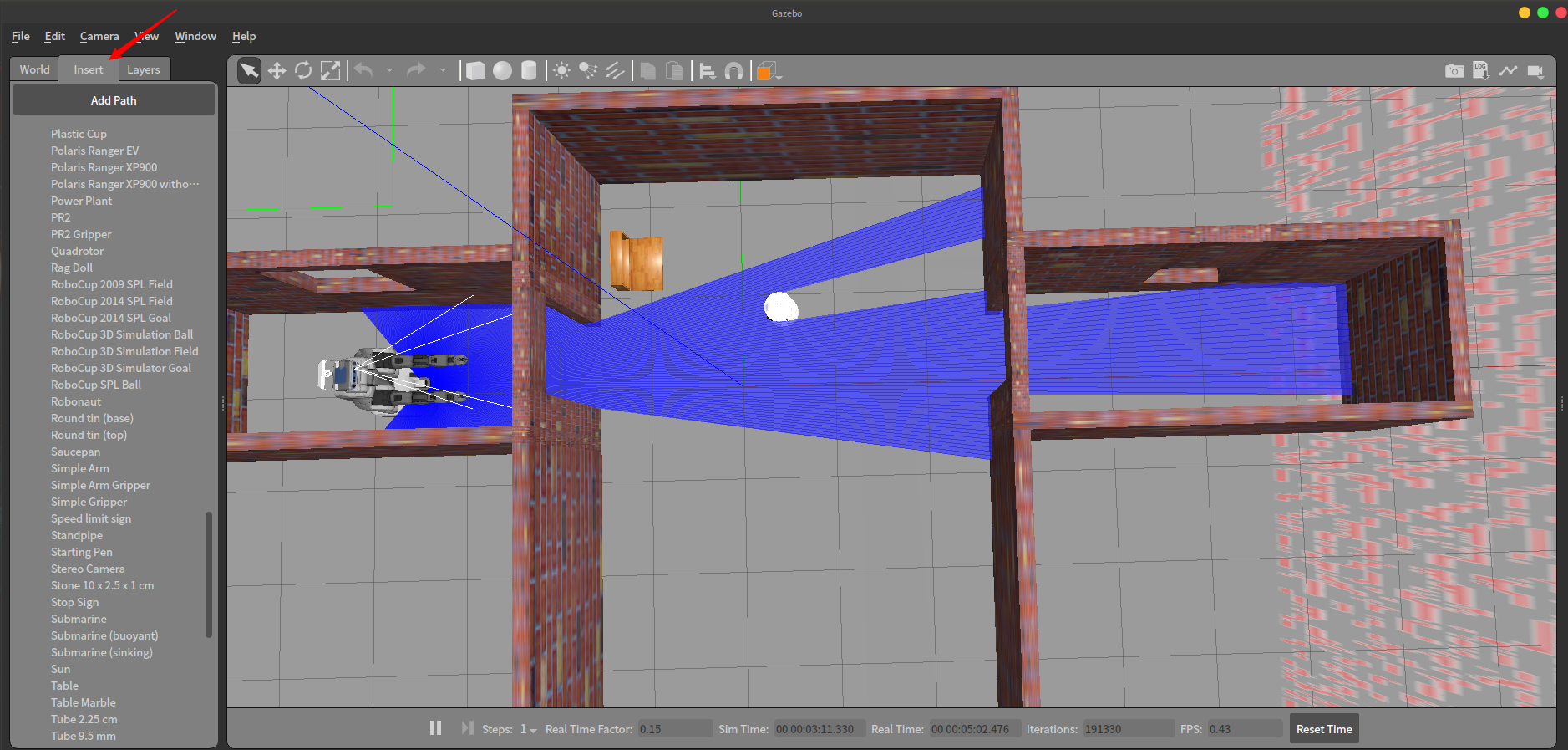 ROS自学笔记Gazebo篇——Gazebo Building Editor的使用_gazebo地面画线-CSDN博客