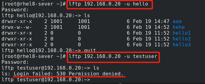 RedHat Linux 8 中 vsftp服务部署_redhat8安装配置vsftp-CSDN博客