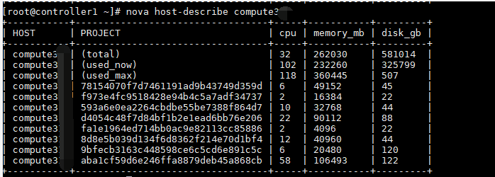 实例占用宿主机的cpu和内存资源统计_vcpus-CSDN博客