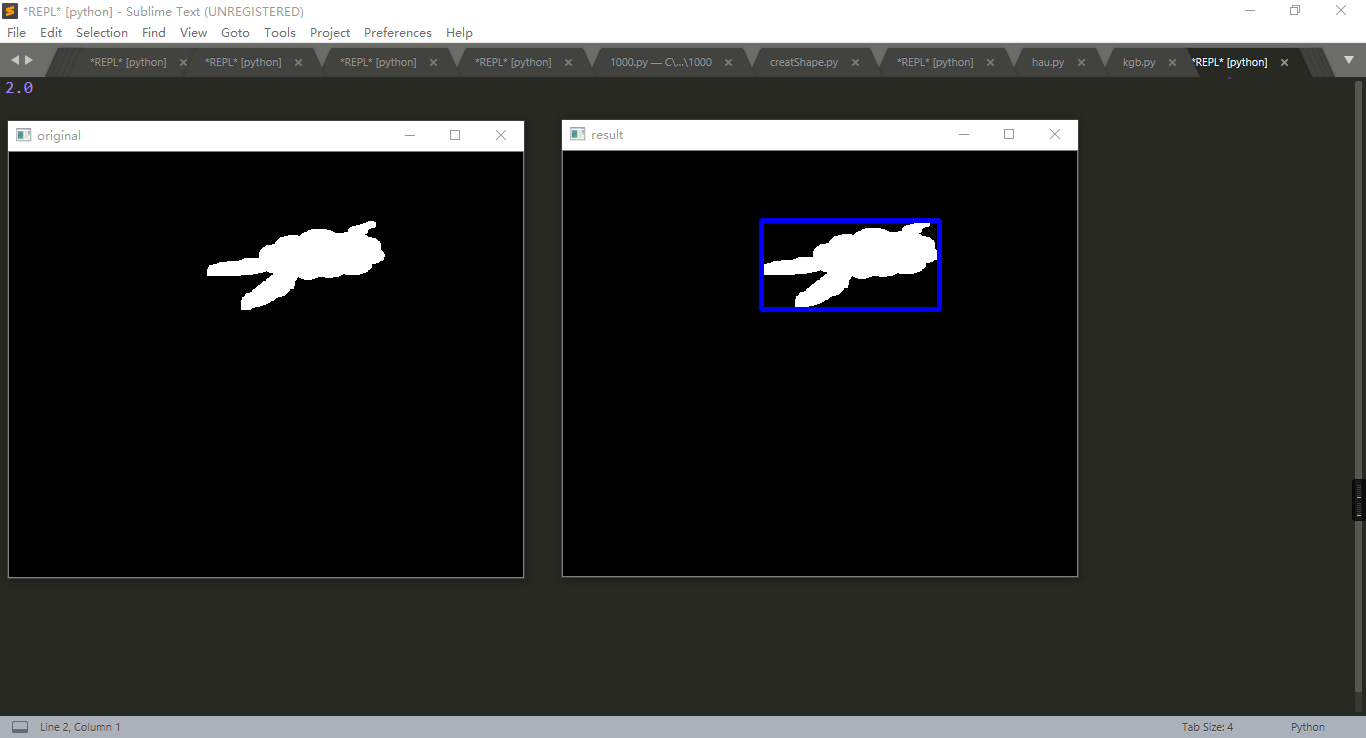 cv2.boundingRect（）和cv2.rectangle（）_cv2.boundingrect函数-CSDN博客