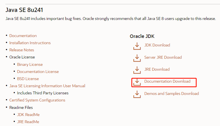 如何从java官网下载 Java Api 文档 Java官方网站载包含api文档 Csdn博客