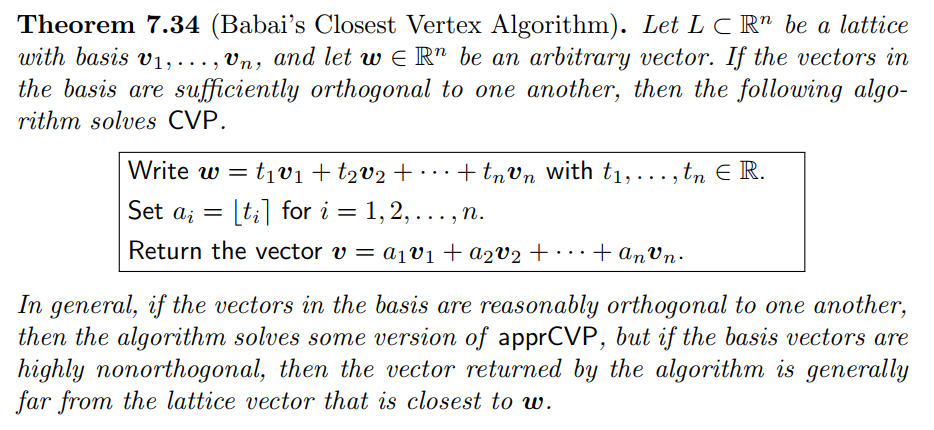 Lattices and Cryptography（格理论与密码学）-CSDN博客