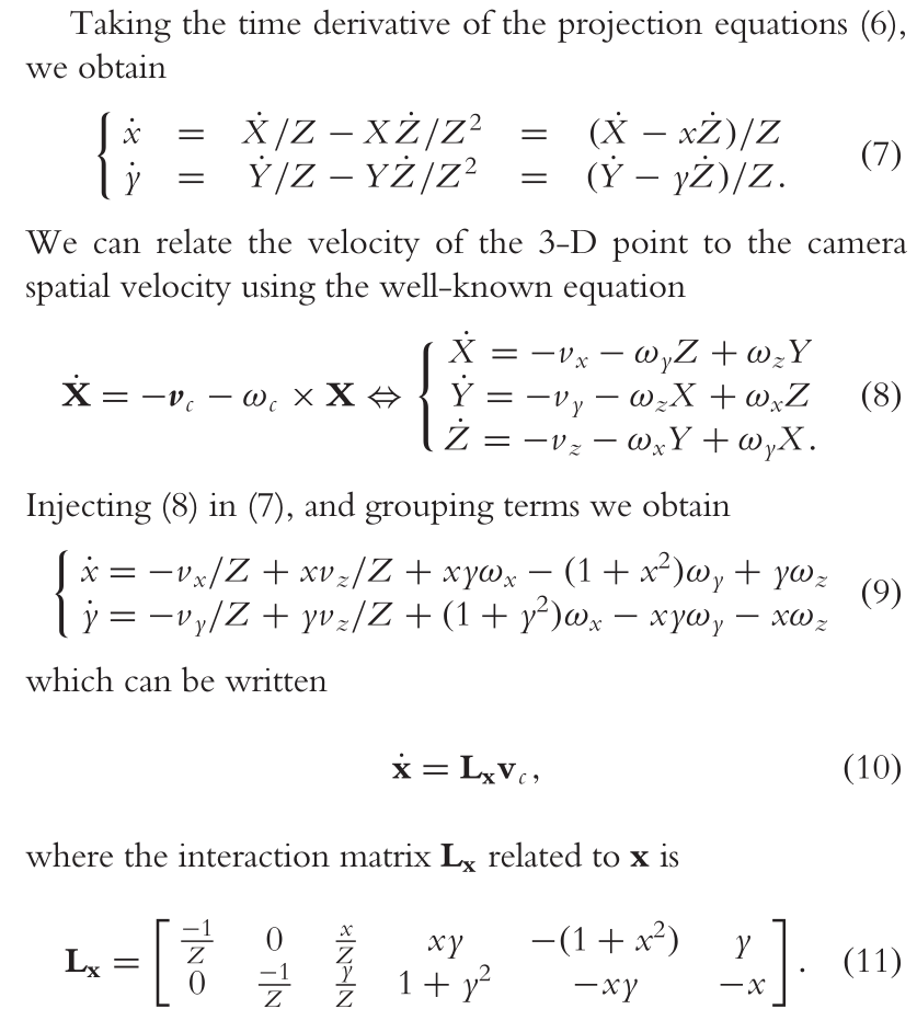 [Visual Servo Control] Part1 基于图像的视觉伺服控制（IBVS）-CSDN博客