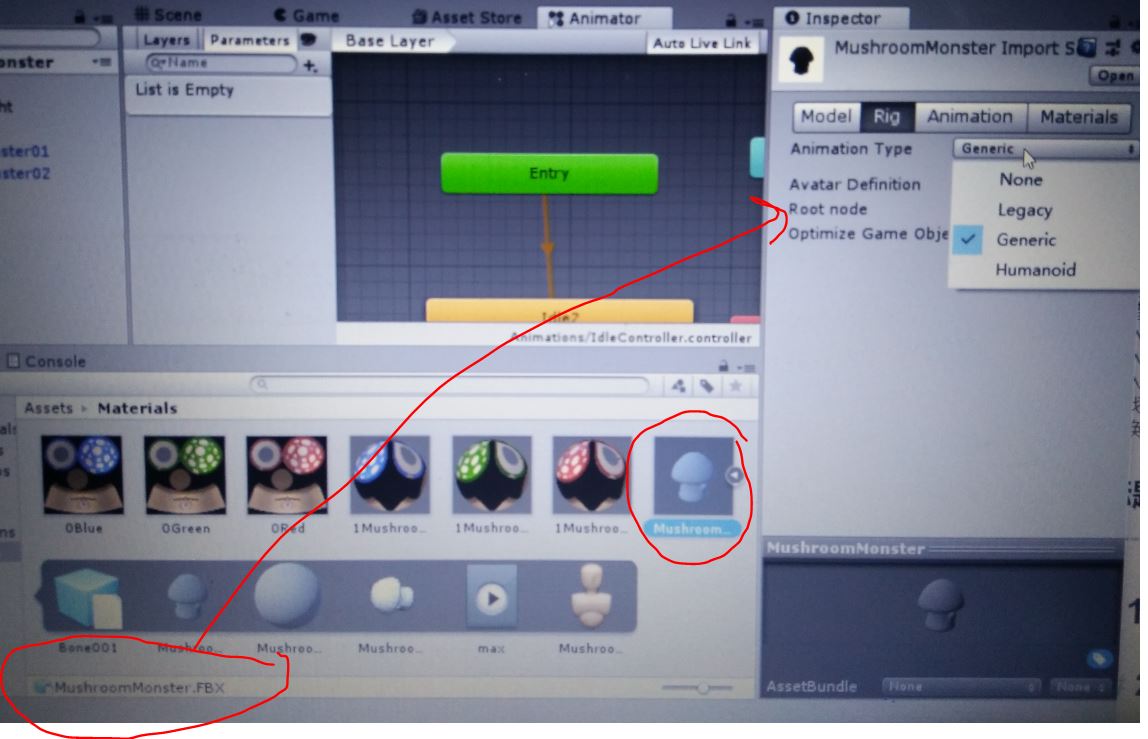 Unity之动画控制角色运动——Animation与Animator及Legacy_legacy animationclips are not allowed in animator -CSDN博客