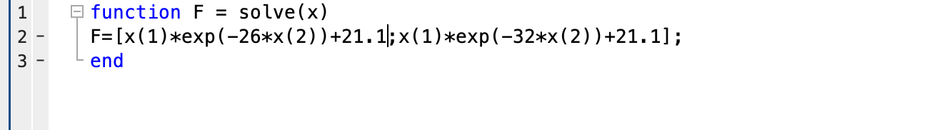Matlab怎么求解含exp函数的非线性多元方程组求含有exp不等式组matlab Csdn博客