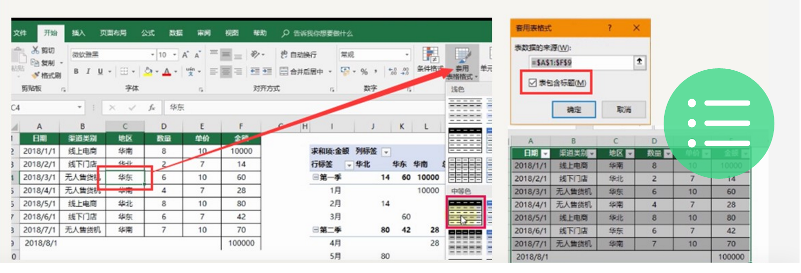 Excel学习 数据透视表（自动分组手动分组制作动态数据源）julie的芝士圈的博客 Csdn博客 
