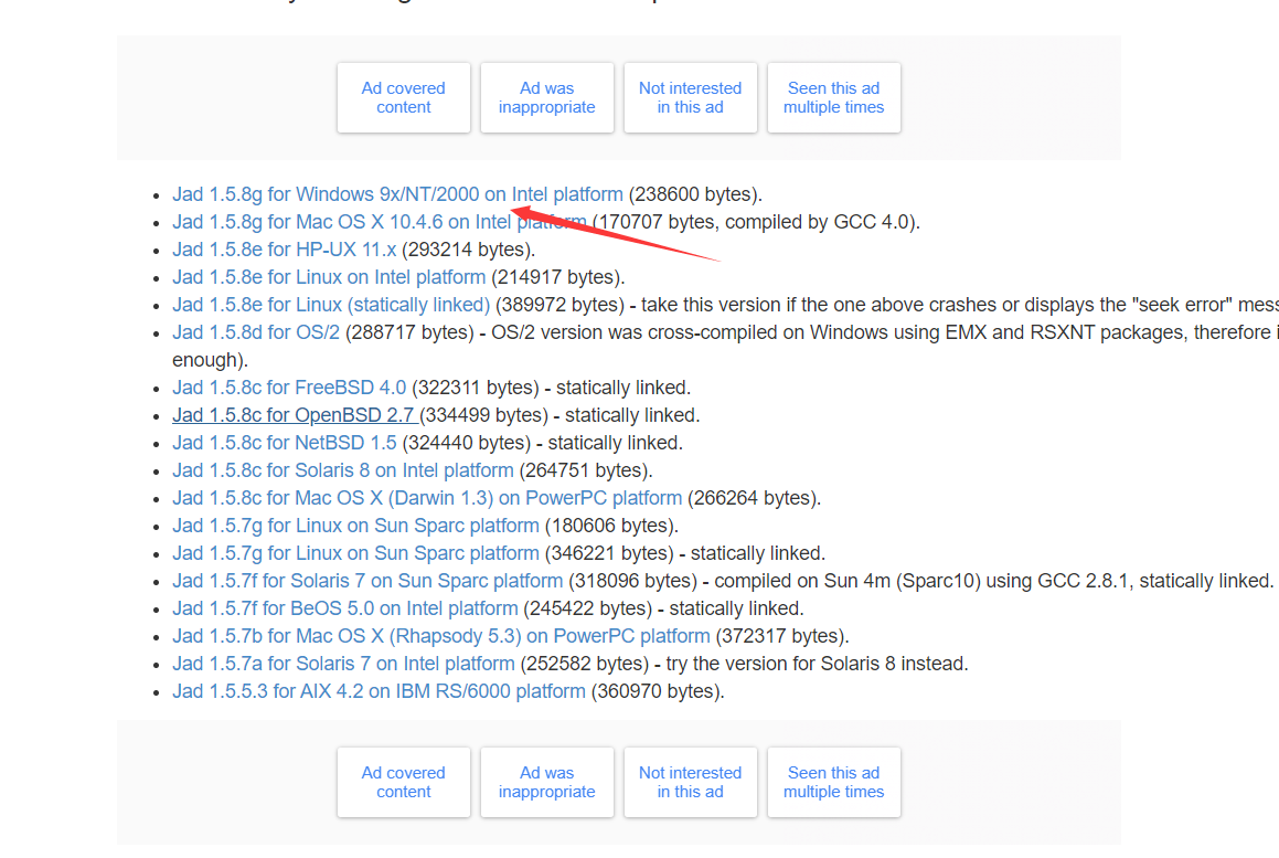jad反编译工具下载安装教程及eclipce集成_jad下载-CSDN博客