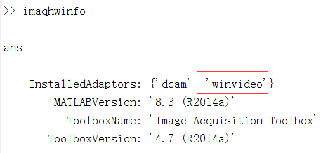 matlab中调用usb摄像头_matlab免费安装dcam hardware 和os generic video interfac-CSDN博客