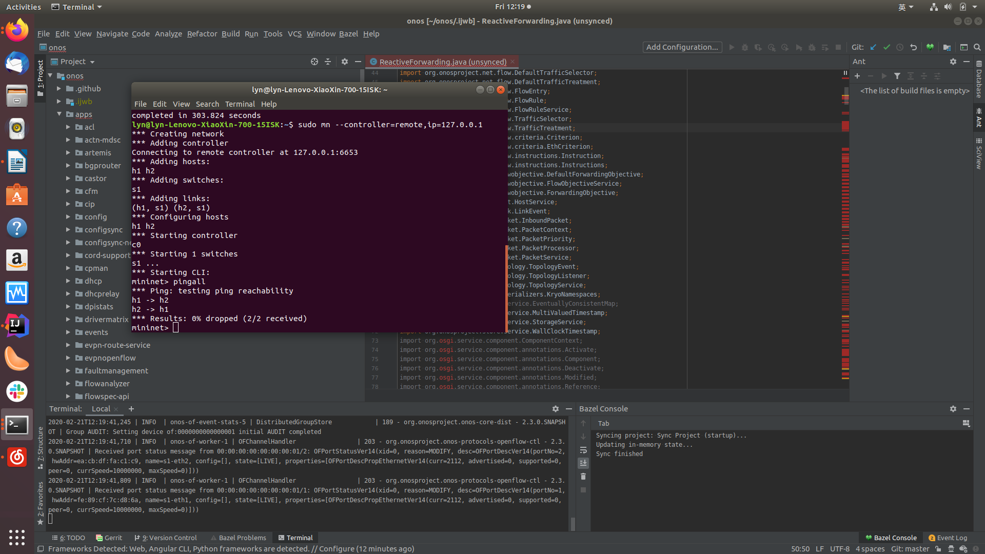 SDN-ONOS控制器环境搭建的问题总结_onos2.7 csdn-CSDN博客