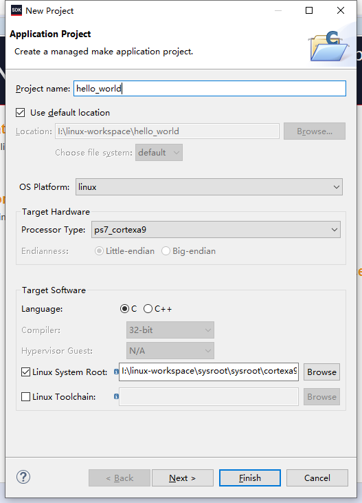 ZYNQ-Linux学习笔记（6）-Windows下SDK编写linux应用程序 Petalinux 2018.2_zynq linux开发笔记——windows下用xilinx sdk编译 ...