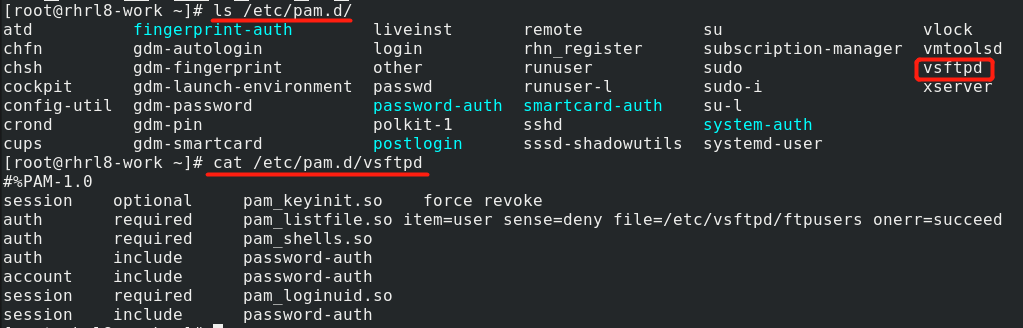 RedHat Linux 8 中 vsftp服务部署_redhat8安装配置vsftp-CSDN博客
