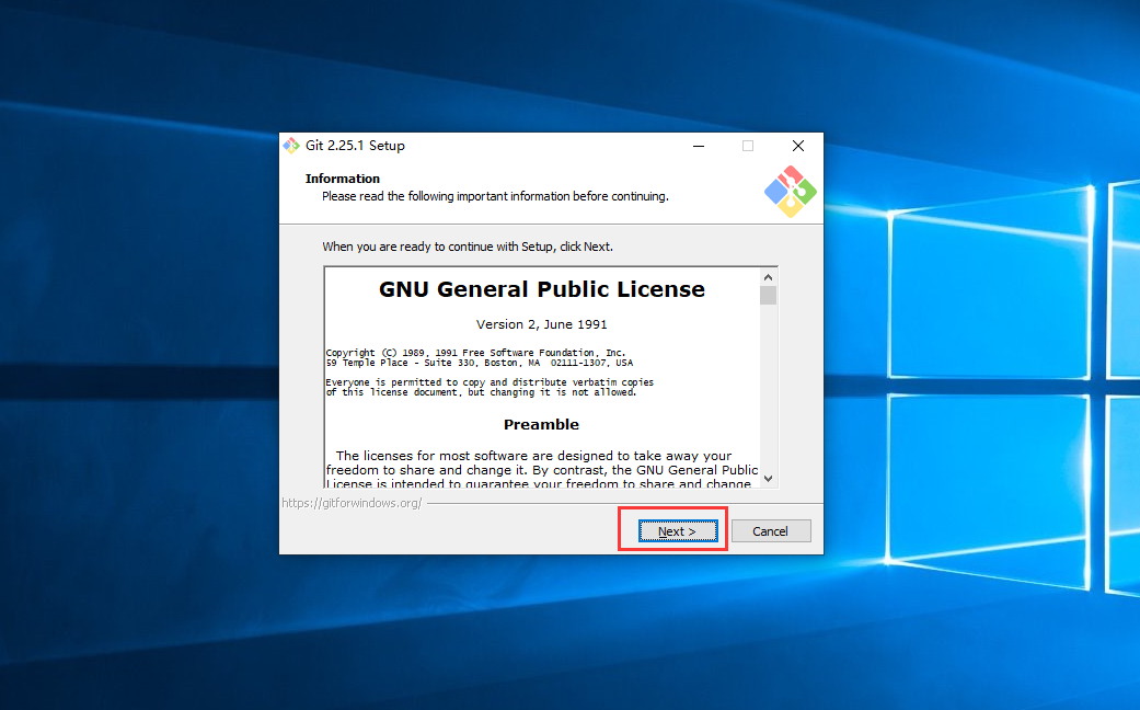 window10安装Git2.25.1和配置Git全局用户名和邮箱_window git email-CSDN博客