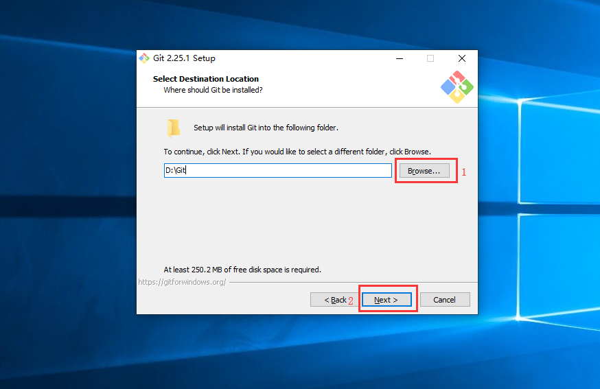 window10安装Git2.25.1和配置Git全局用户名和邮箱_window git email-CSDN博客