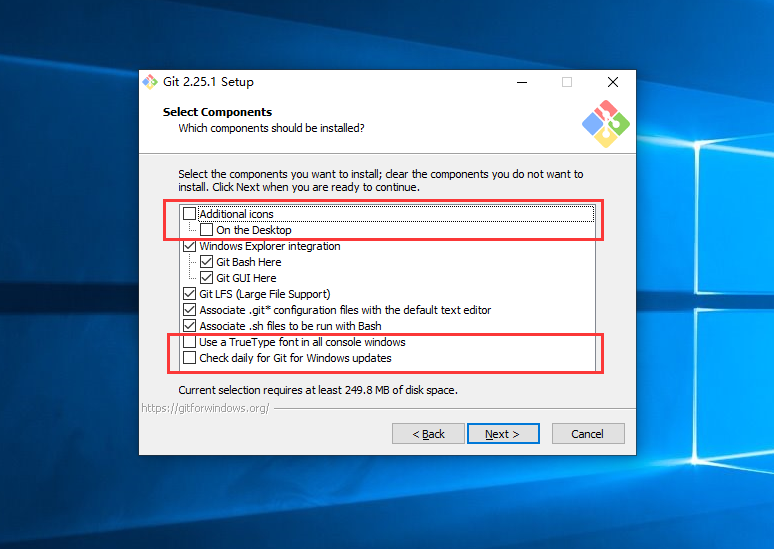 window10安装Git2.25.1和配置Git全局用户名和邮箱_window git email-CSDN博客