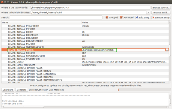 正点原子IMX6ULL移植OpenCV3.4.1_正点原子 opencv-CSDN博客