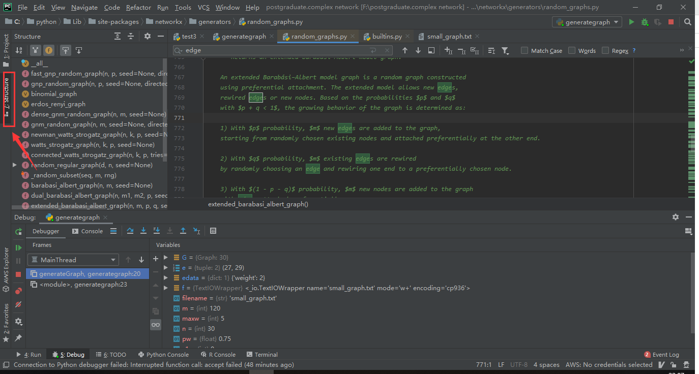 pycharm 中查看模块的 structure_pycharm structure在哪-CSDN博客