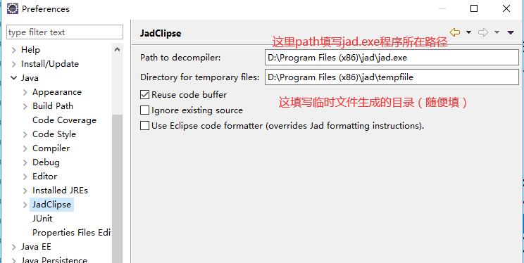 jad反编译工具下载安装教程及eclipce集成_jad下载-CSDN博客