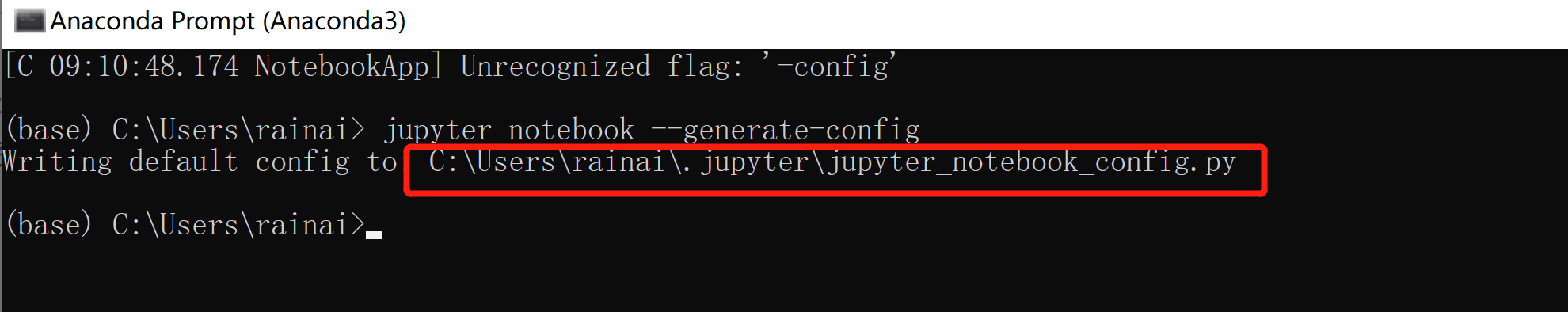 修改jupyter notebook的默认打开存储文件位置_jupyter lab 终端在c盘-CSDN博客