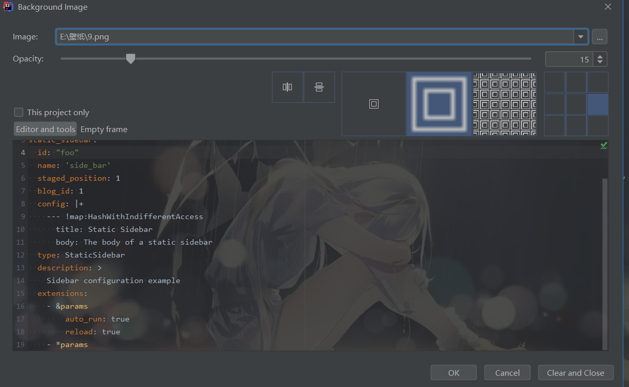 IntelliJ Idea --- 安装Background Image Plus 插件来自定义好看的背景图片哦_idea如何下载背景插件-CSDN博客