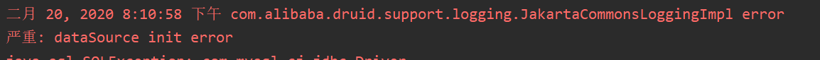 （已解决）解决问题：dataSource init error java.sql.SQLException: com.mysql.cj.jdbc.Driver和一些mysql连接jar包的问题 ...