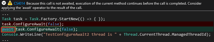 C# Task.ConfigureAwait方法能来做什么？-CSDN博客