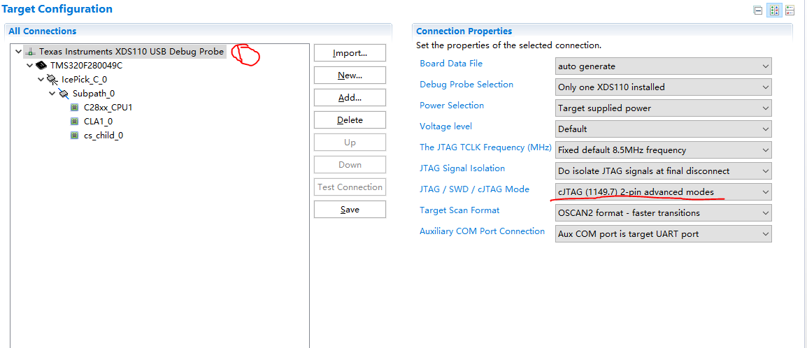 CCS 连不上F280049C Launchpad 的问题_c2000f28069m连接不上-CSDN博客