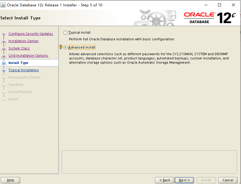 Linux版本Oracle12c图形化界面安装_linux中图形化安装oracle12c-CSDN博客