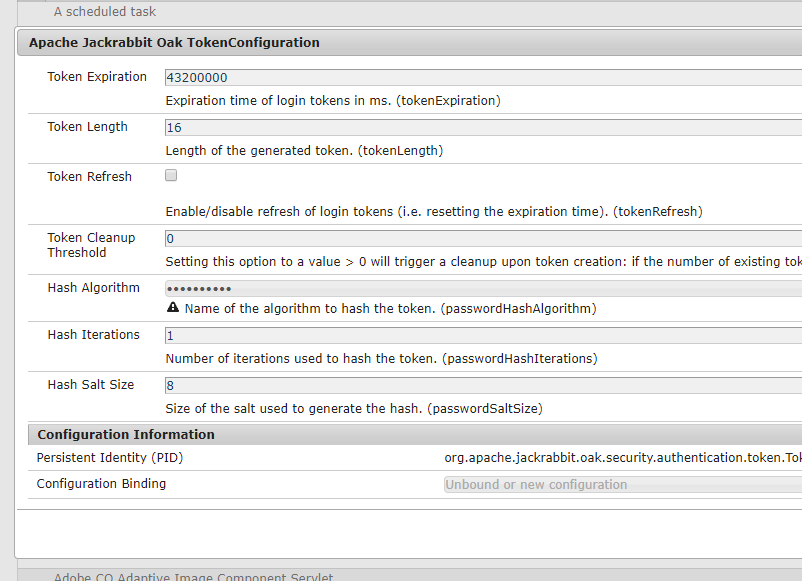 【AEM Daily】设置 Oak Token Login Session 的过期时间_token cleanup threshold-CSDN博客