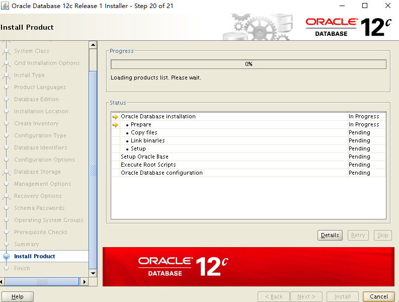 Linux版本Oracle12c图形化界面安装_linux中图形化安装oracle12c-CSDN博客
