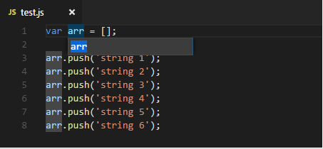 How to edit multiple places at the same time in VisualStudio Code ...