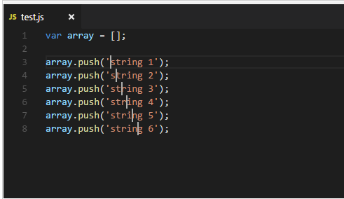 How to edit multiple places at the same time in VisualStudio Code? Three methods for editing ...
