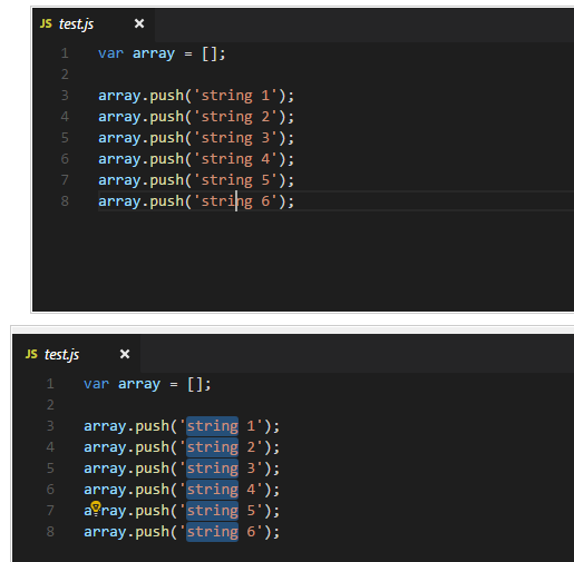 How to edit multiple places at the same time in VisualStudio Code? Three methods for editing ...