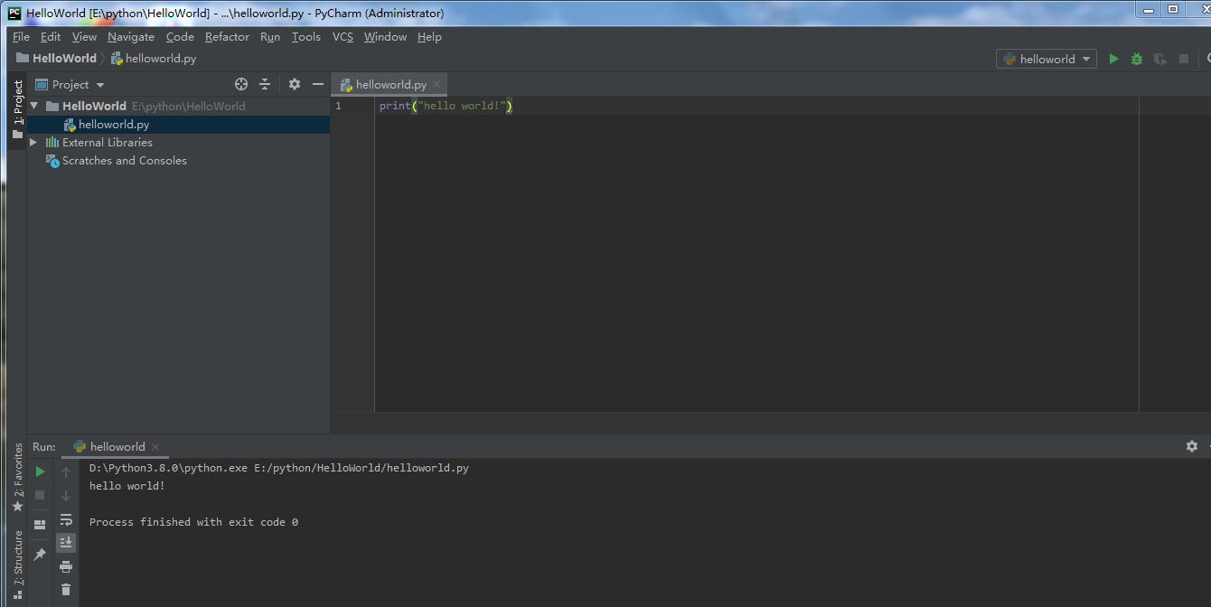 PyCharm创建第一个python项目_pc 创建python项目解说-CSDN博客