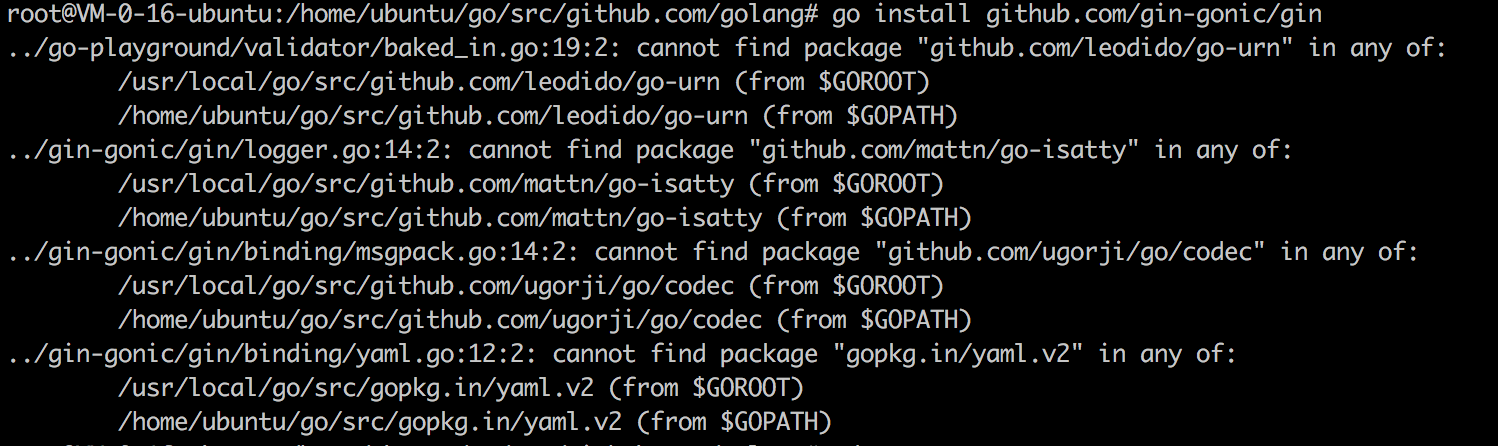 go 安装gin(使用git clone)_ubuntu安装go gin-CSDN博客