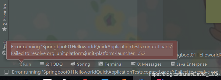 Spring Boot中关于junit报错failed To Resolve Orgjunitplaformjunit Platform Launcher15 Csdn博客