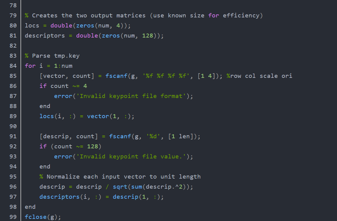 MATLAB实现SIFT详解——MATLAB官方sift.m解读_matlab自带的sift算法-CSDN博客