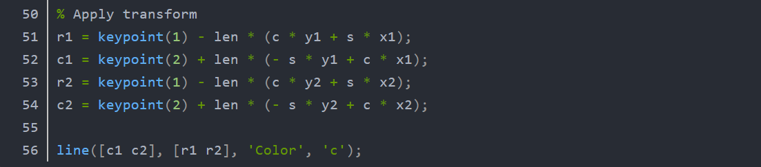 MATLAB实现SIFT详解——MATLAB官方sift.m解读_matlab自带的sift算法-CSDN博客
