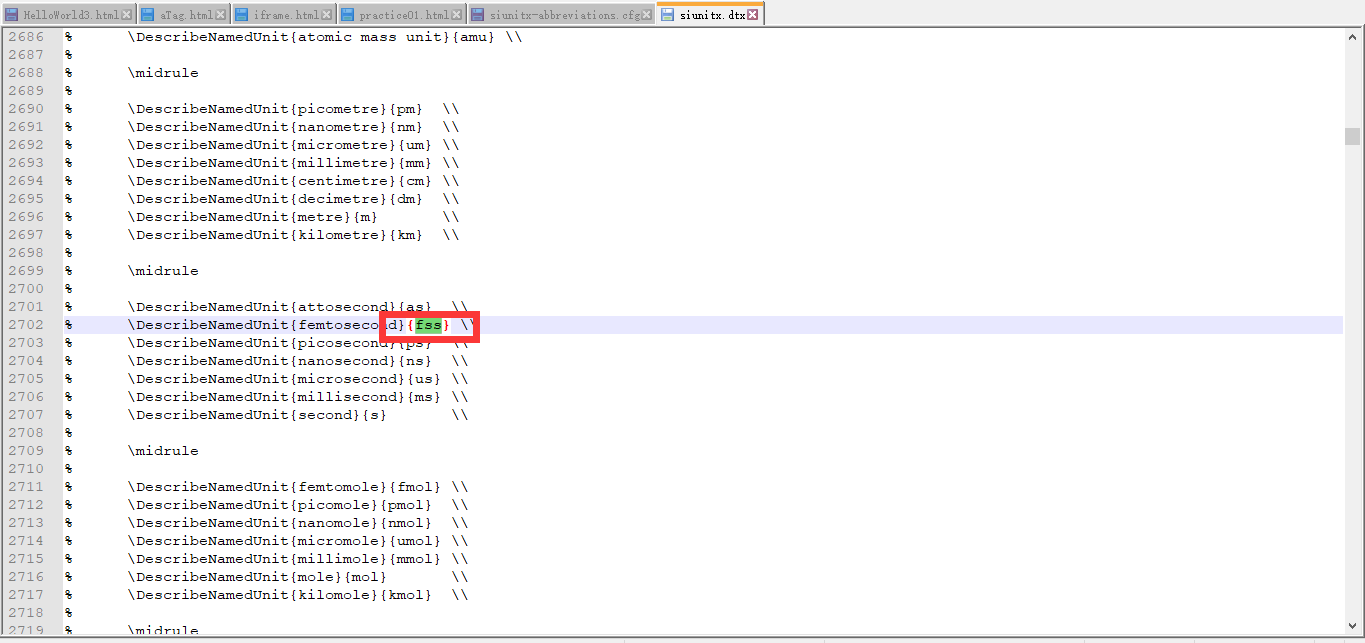 Latex引入新宏包siunitx导致的报错：Command \fs already defined. \newcommand{\fs}{\CJKfamily{fs}}_latex ...