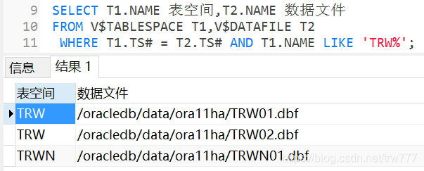 Oracle 缩减表空间大小(删除存有数据的数据文件文件或缩减数据文件大小)oracle缩减表空间大小 Csdn博客