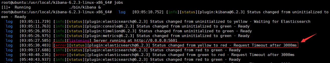 kibana报错Request Timeout after 30000ms故障解决_unable to connect to elasticsearch. error: request-CSDN博客