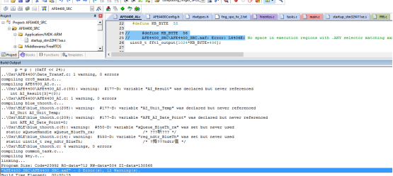 2.2 STM32 RAM溢出分析（KEIL在Build的时候提示Error：L6406E：No space in execution）-CSDN博客