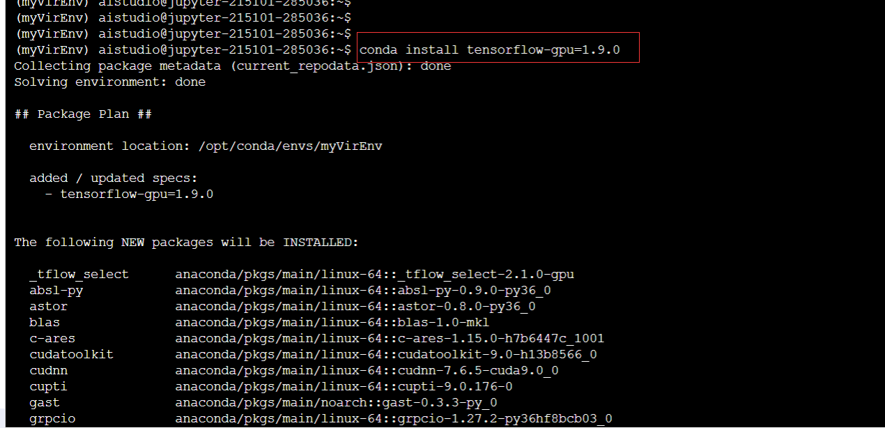 使用conda配置Python3.6+tensorflow-gpu（版本1.9.0）+ keras-gpu(版本2.2.0）环境_python 3.6、keras 2.2.4和 ...