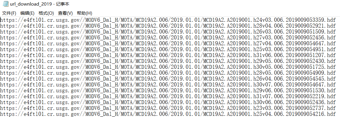 earthdata.nasa 各种对地观测及再分析资料 python批下载方法(附代码)_earth data python hls 下载 ...