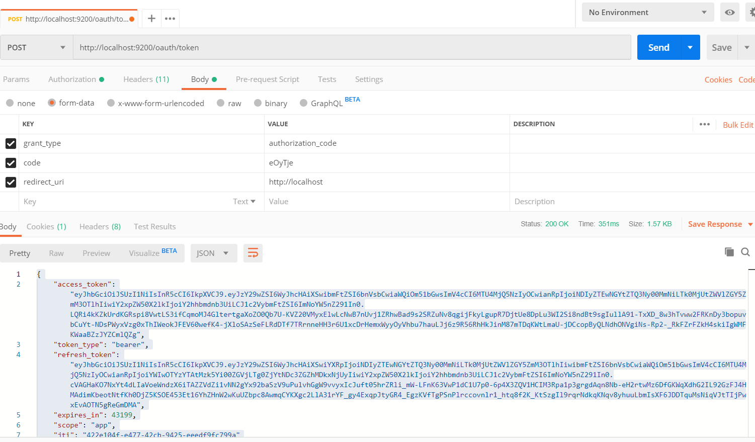 Oauth2+jwt+redis+cookie+springsecurity+springboot+springcloud（用户登录认证授权） – 源码巴士