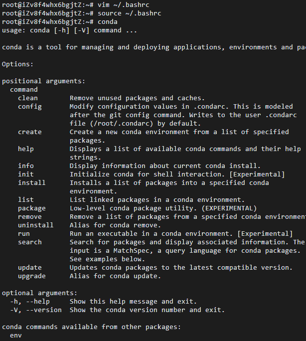 Linux系统下conda的安装与使用_linux conda怎么查看成功与否-CSDN博客