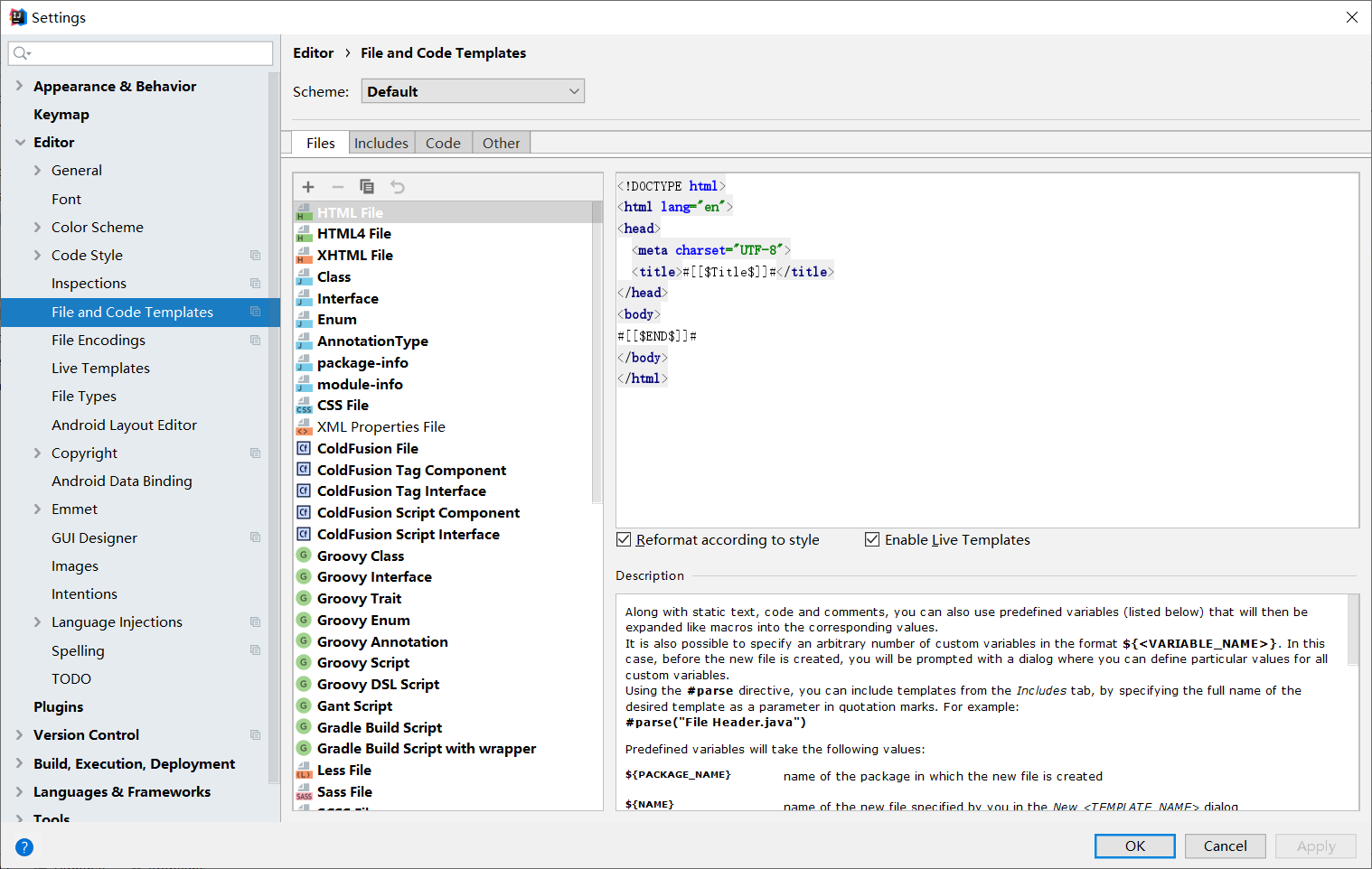 idea 自定义代码模板之File and Code Templates-CSDN博客