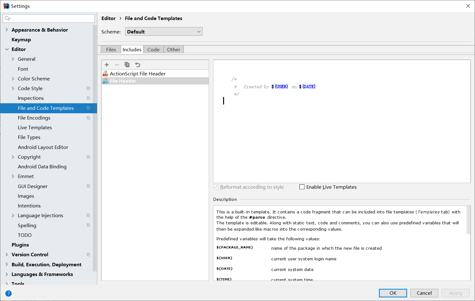 idea 自定义代码模板之File and Code Templates-CSDN博客